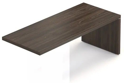 Stůl Lineart 200 x 85 cm jilm tmavý
