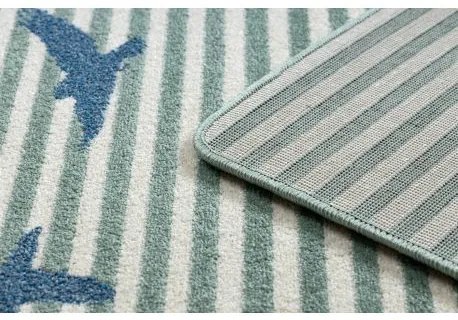 Dywany Luszczow Kusový koberec PETIT PLACHETNICE, LOĎ, zelený Rozměr koberce: 200 x 290 cm