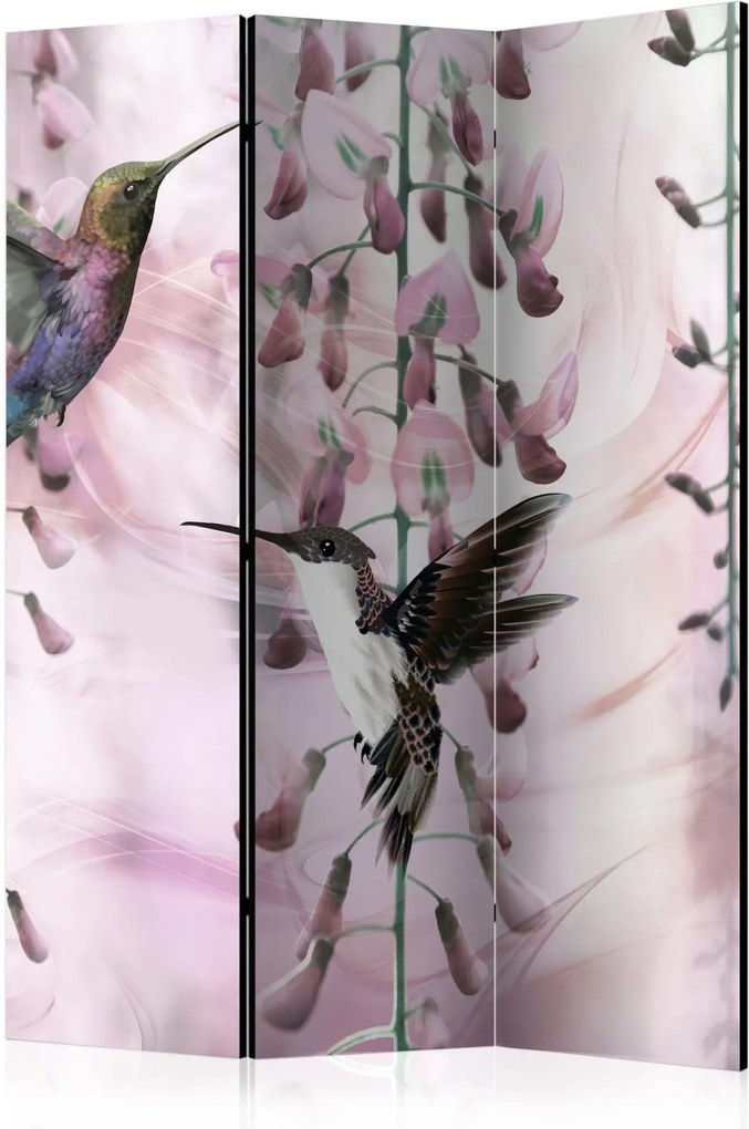 Paraván - Flying Hummingbirds (Pink) 135x172