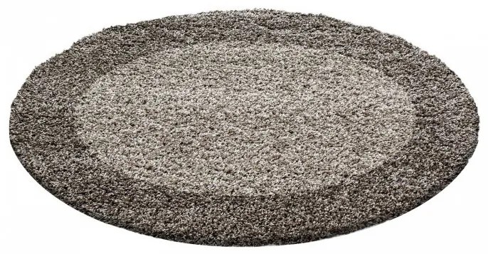 Vopi | Kusový koberec Life Shaggy 1503 taupe - 120 x 170 cm
