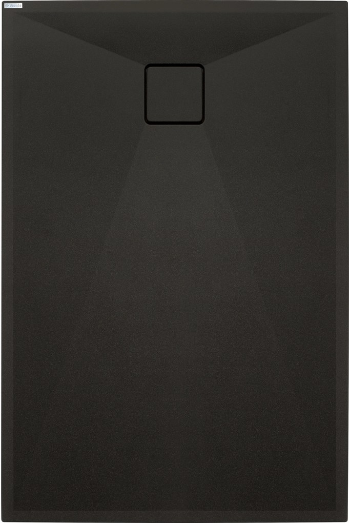 Deante Correo obdélníková sprchová vanička 140x90 cm černá KQR_N47B