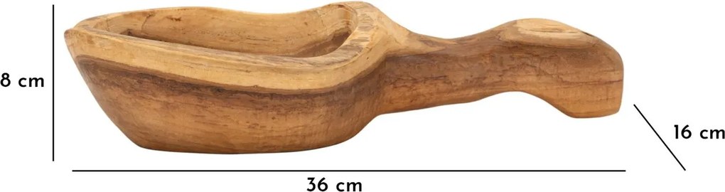 Dekorativní odkládací miska Spoon z masivu