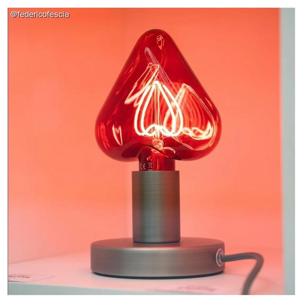 creative cables Kovová stolní lampa Posaluce Barva: Měď