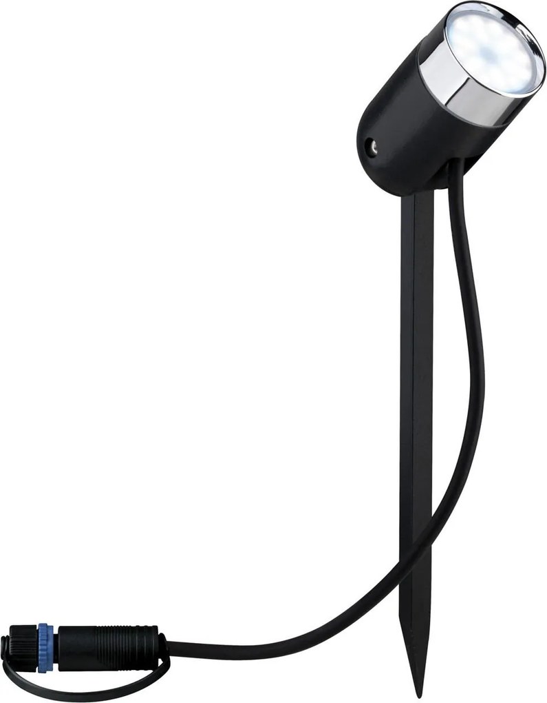 P 5183 Plug & Shine startovací sada Smart Home smik Gateway + LED bodové zahradní světlo Pike základní sada RGBW+ - PAULMANN