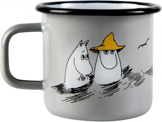 Hrnek Moomin Friends 0,37l, šedý Muurla