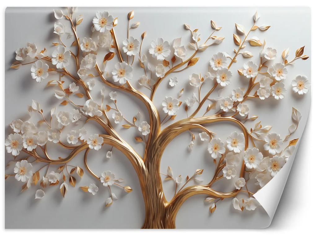 Gario Fototapeta Nádherný zlatý strom Materiál: Vliesová, Rozměry: 200 x 140 cm