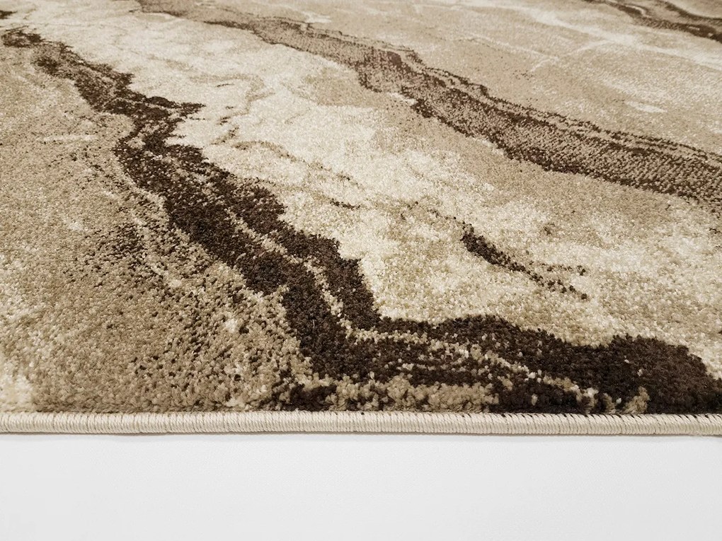BE Koberec Wenus 7772 BEIGE - béžový, hnědý obdélníkový Rozměr: 60x100 cm