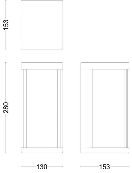 Philips - LED Venkovní nástěnné svítidlo KYRIE LED/12W/230V IP44
