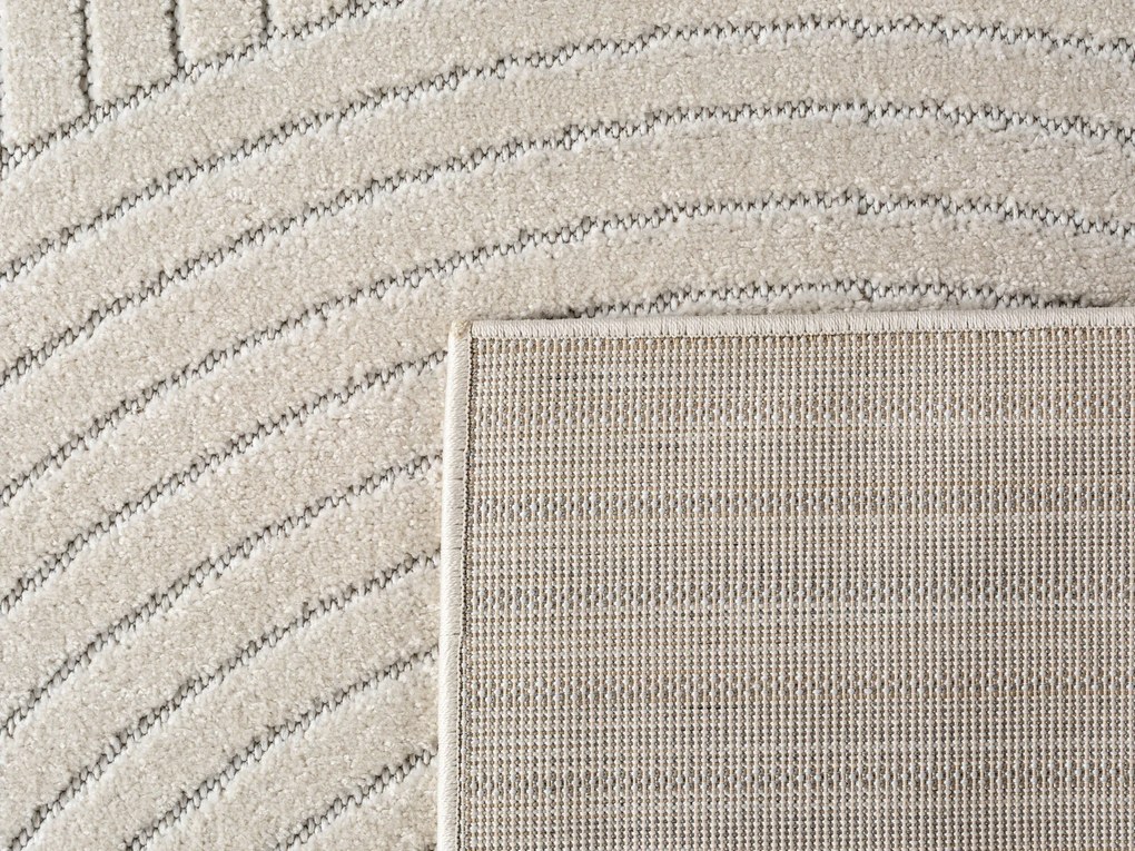 Ayyildiz, Kusový koberec Nova 1201 cream - na ven i na doma, 280x370, bílá, chodba / předsíň