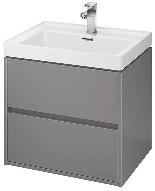 Cersanit - Crea skříňka pod umyvadlo 60cm, šedá, S924-016
