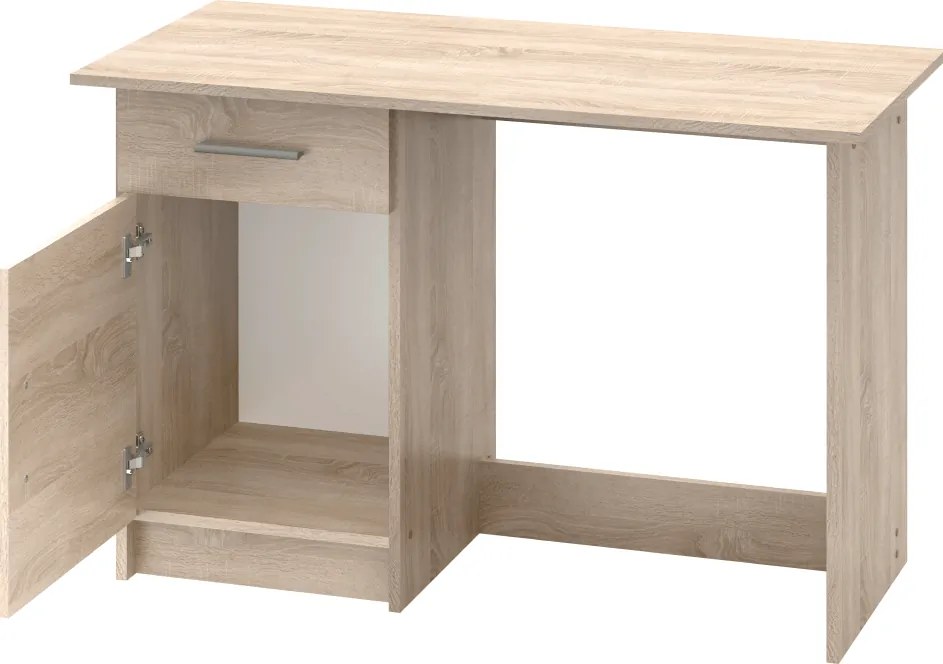Univerzální PC stůl, dub sonoma, SIRISS NEW