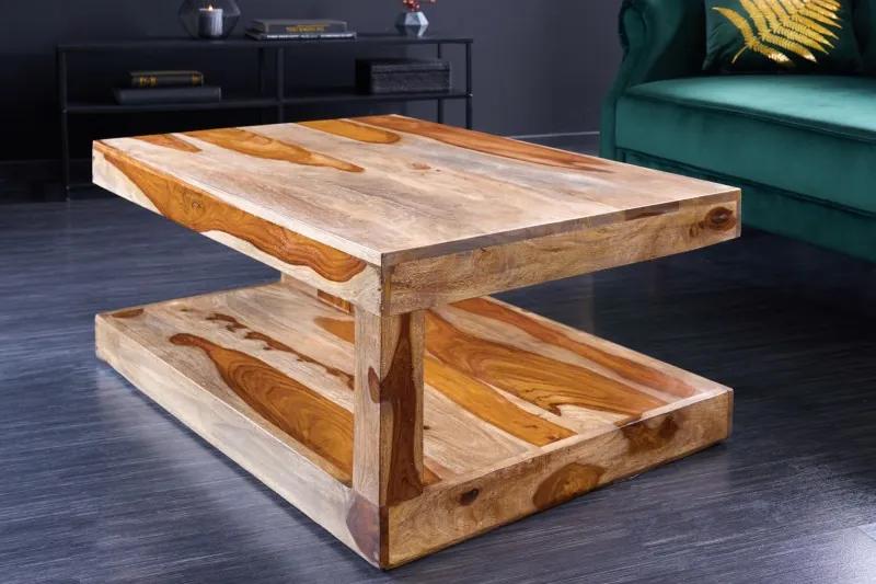 Noble Home Dřevěný konferenční stolek Giant 90 cm