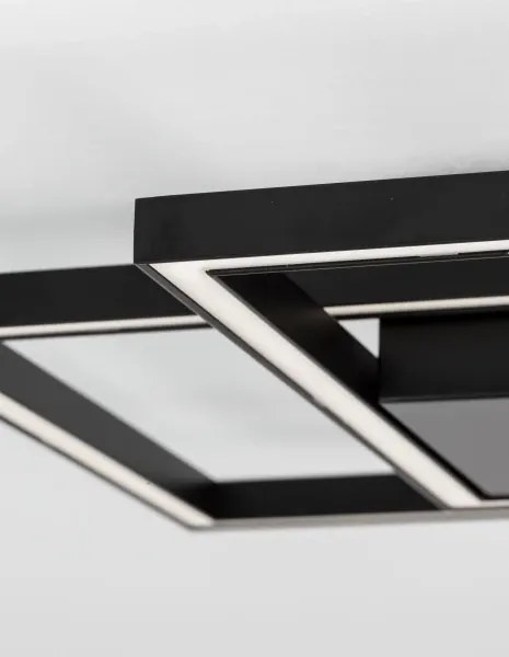LED stropní svítidlo Porto 32 černé