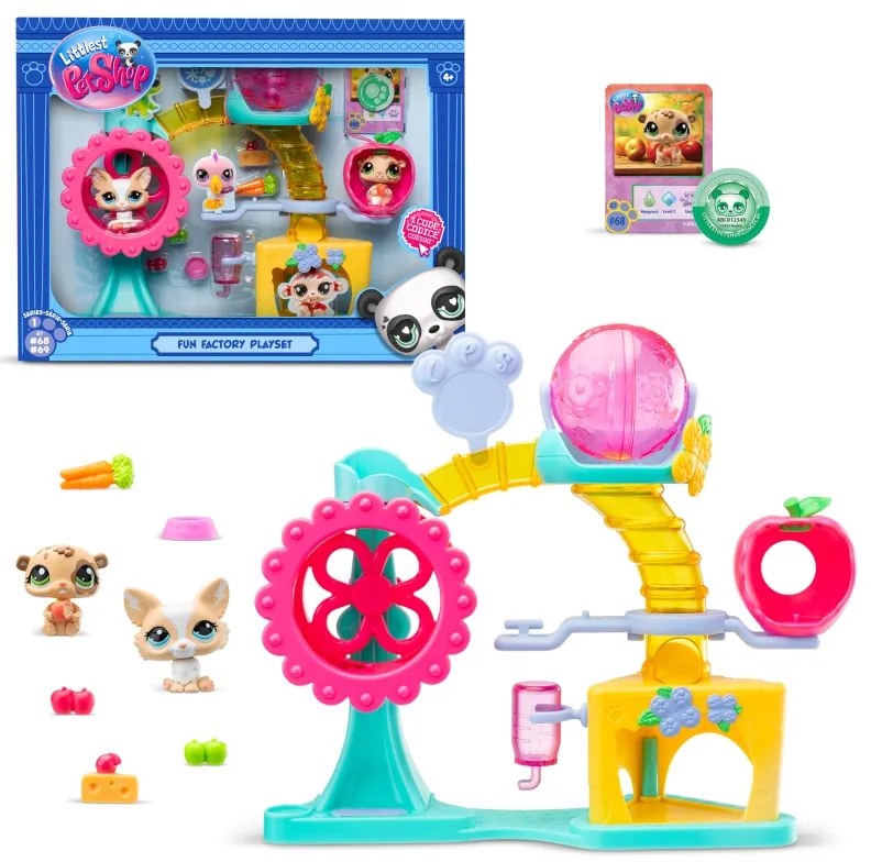 Littlest Pet Shop herní sada Továrna na zábavu