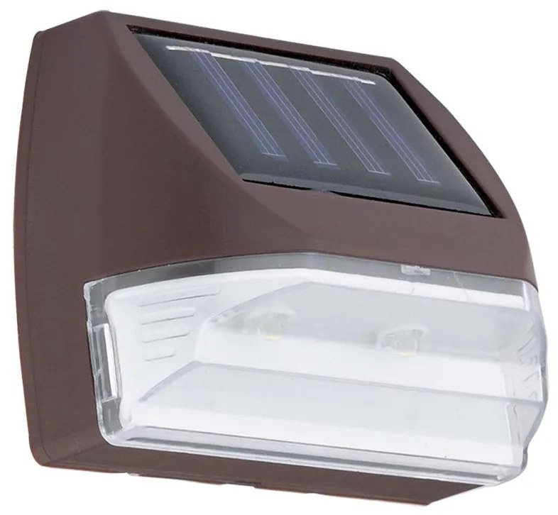 Eglo Eglo 48587 - Solární nástěnné svítidlo SOLAR 2xLED/0,06W IP44 EG48587