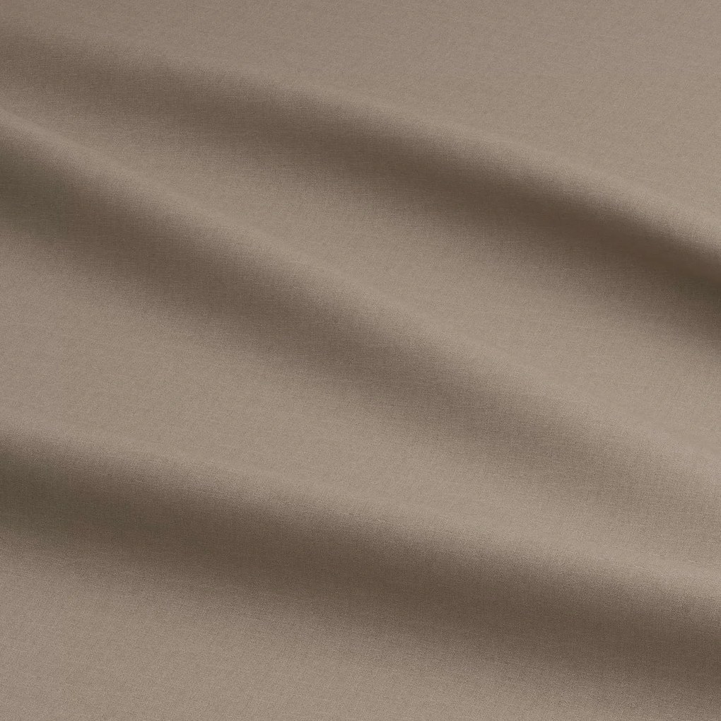 Perkálový bavlněný povlak na polštář Jednobarevný - světle hnědý Velikost: atypický 40 x 60