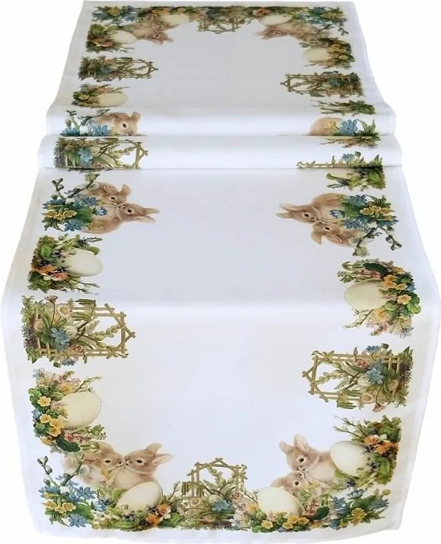 Ubrus Velikonoční idylka 40 × 140 cm
