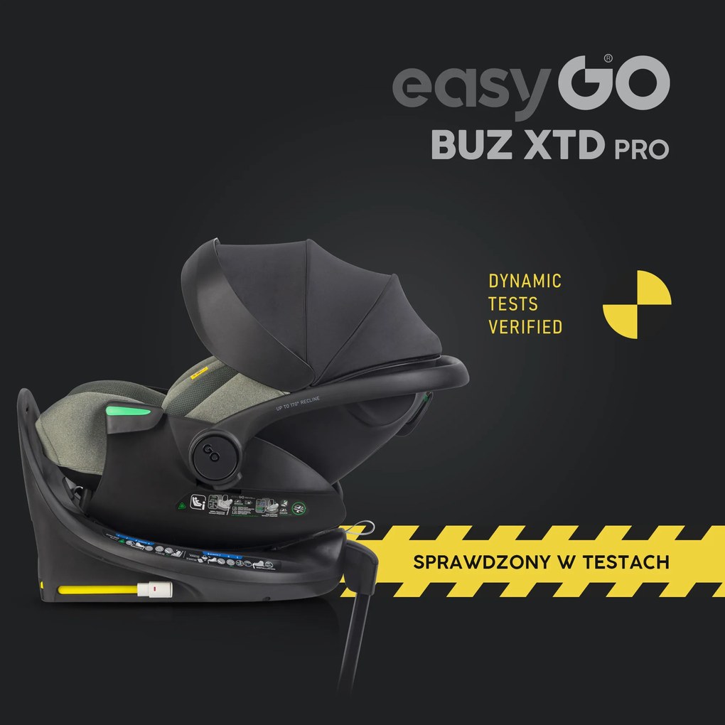 Autosedačka EasyGo Buz Xtd Pro Greener