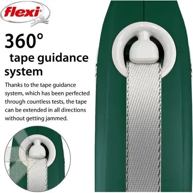 Flexi Comfort Plus L pásek 5m zelené / Vodítko