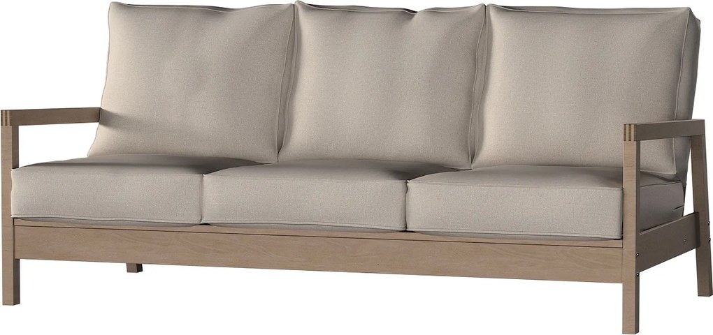 Potah na pohovku IKEA Lillberg 3-místná nerozkládací barva šedá látka pletený vzor