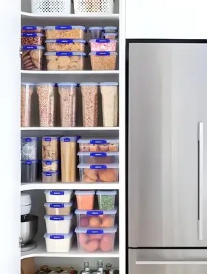 Sistema KLIP IT PLUS modrá / Sada vodotěsných krabiček na potraviny /