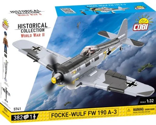 Cobi 5741 Focke-Wulf Fw190 A-3, 1:32, 382 kostek