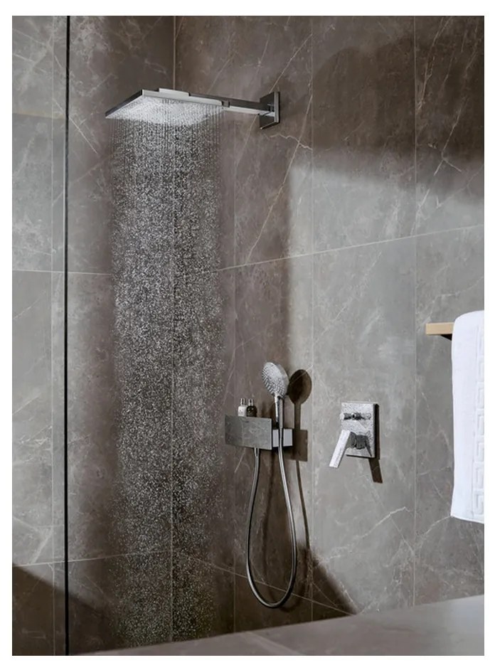 Hansgrohe Raindance E, hlavová sprcha 300 1jet se sprchovým ramenem, chromová, HAN-26238000