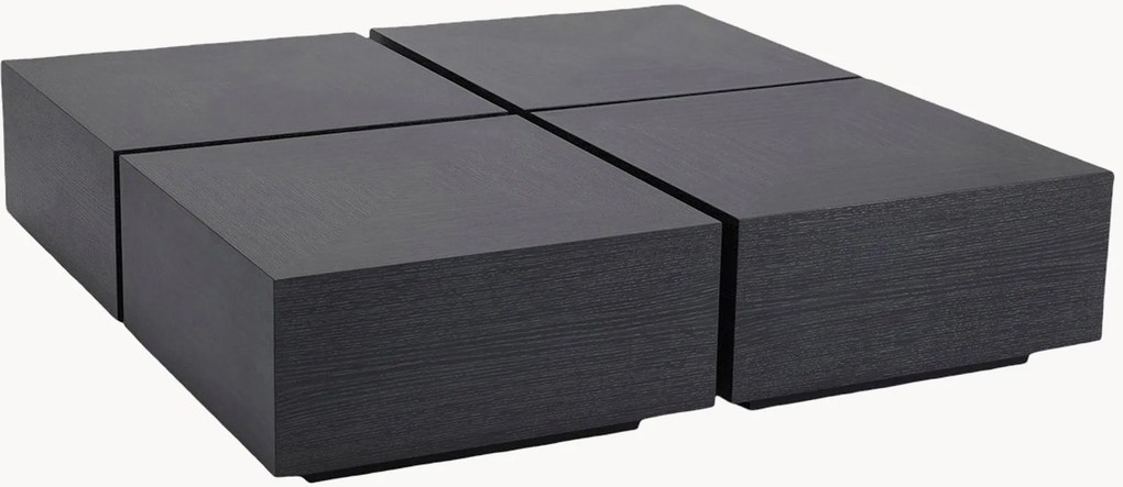 Sada dřevěných konferenčních stolků Puro, 4 díly