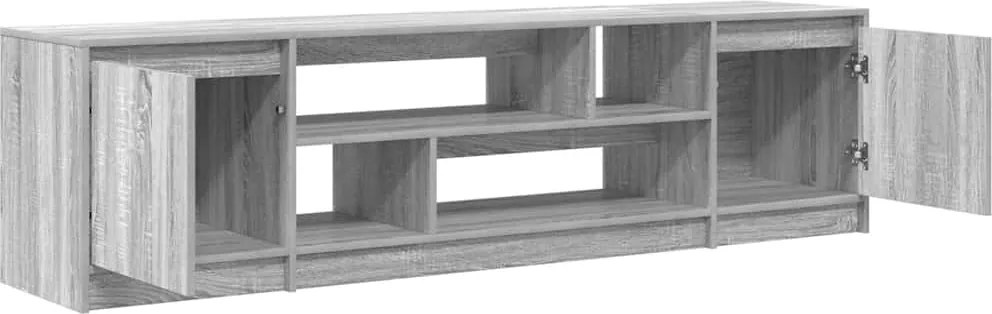 TV skříňka šedá sonoma 188,5x41x50 cm kompozitní dřevo 3328422