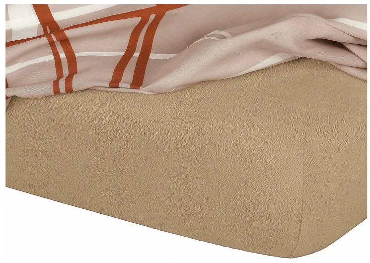 Dadka Froté prostěradlo opál C  Froté prostěradlo opál 90x180x20 cm