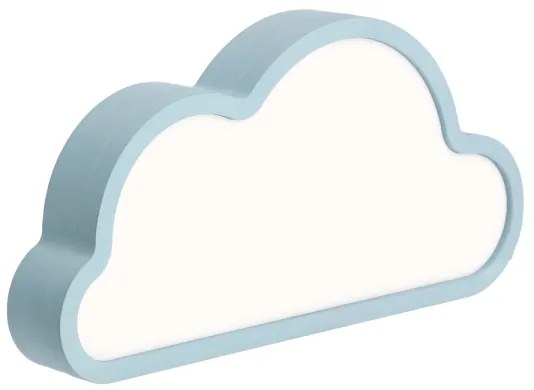 LED Dětská stolní lampa CLOUD LED/11W/230V modrá