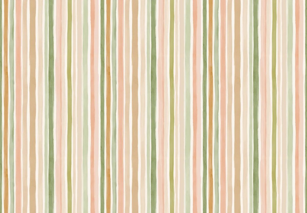 Fototapeta - Pastelové pruhy (245x170 cm)