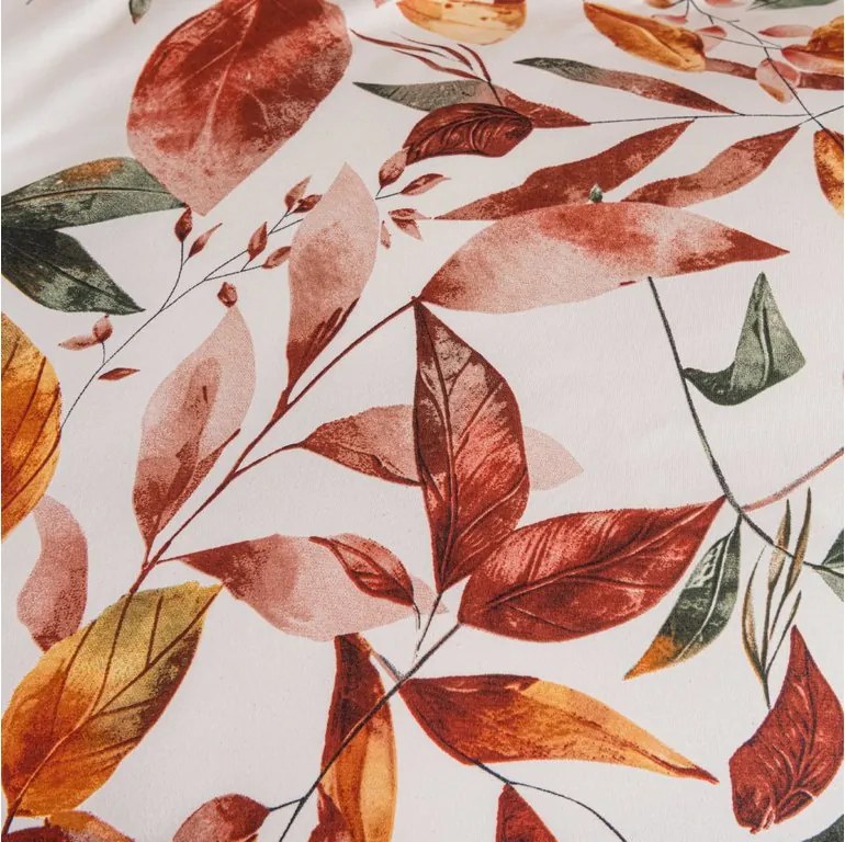 Povlečení z mikrovlákna AUTUMN LEAVES barevné Rozměr povlečení: 70 x 90 cm | 140 x 200 cm