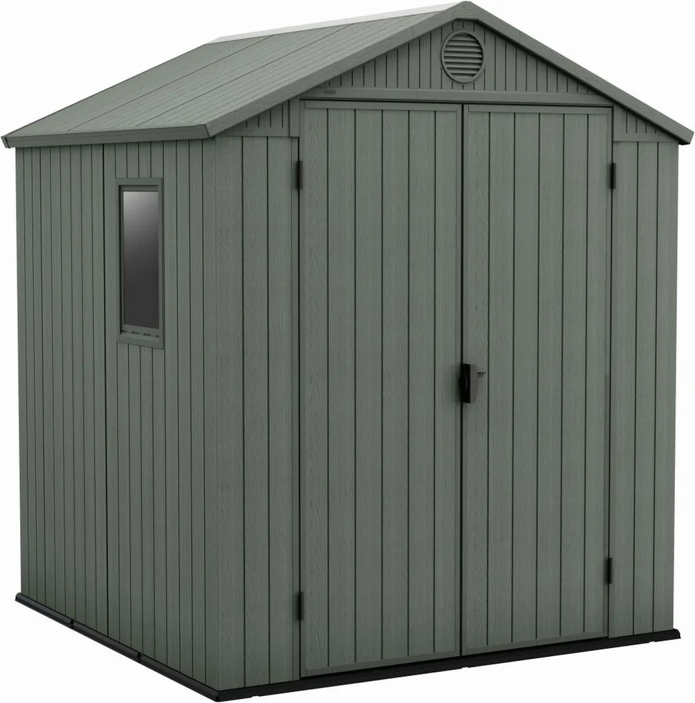 KETER DARWIN 6 x 6 zahradní domek, 190 x 182 x 221 cm, zelený 17210353