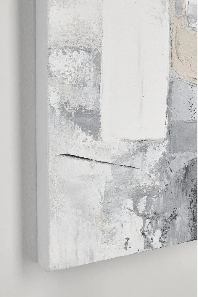 Tištěný/s ručně malovanými prvky obraz na plátně 80x80 cm Crown – Bizzotto