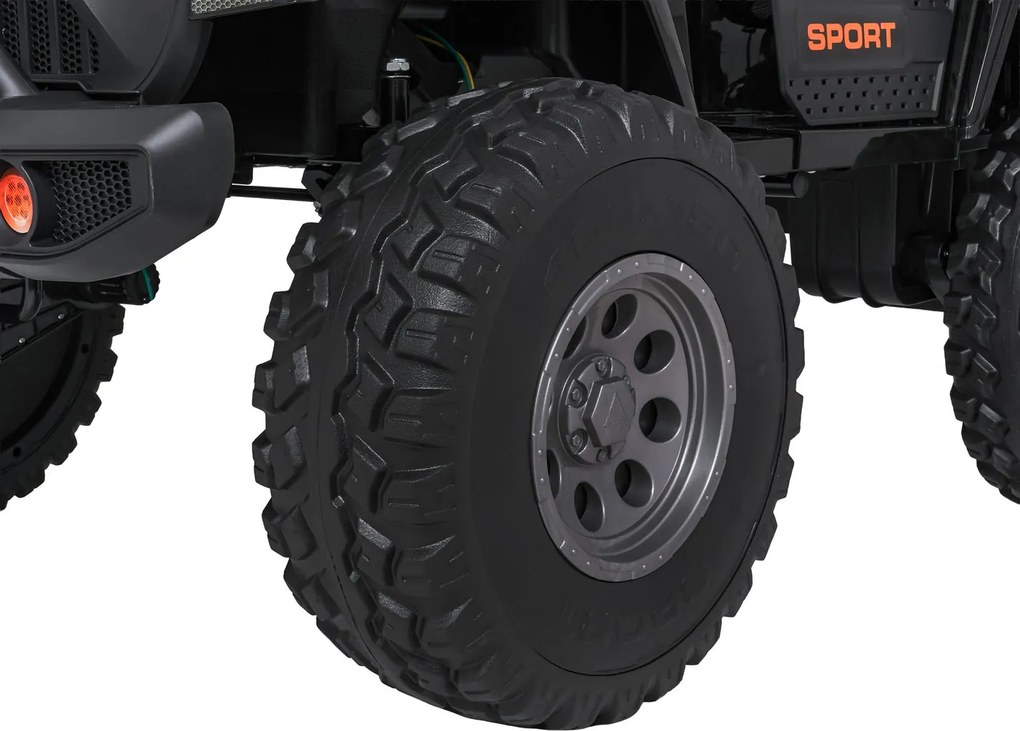 Ramiz Extrémní sportovní vozidlo 4x4 s proměnlivou velikostí černé