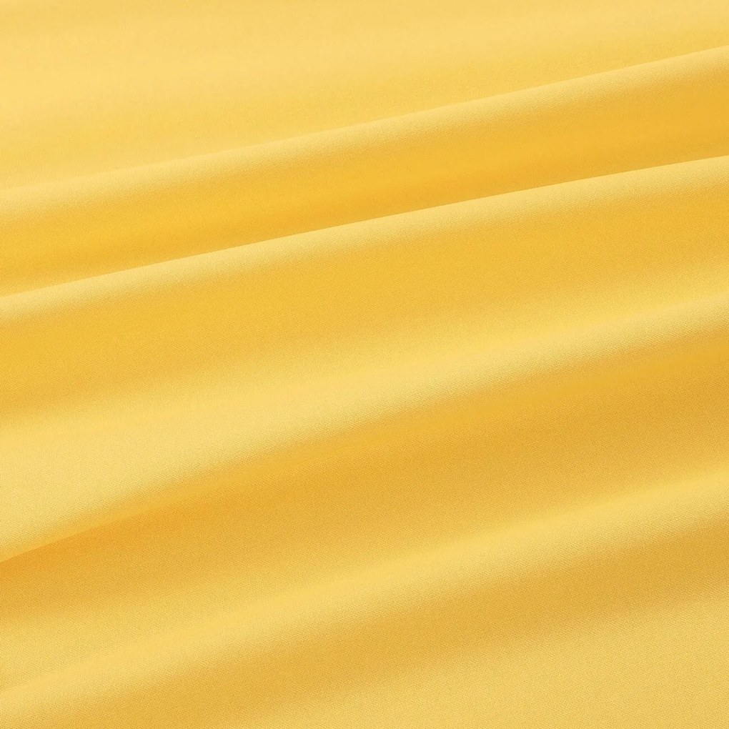 Goldea oválný ubrus malaga - žlutý 140 x 240 cm