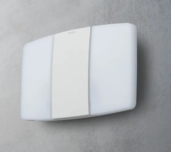 theben - LED Nástěnný reflektor 2xLED/10W/230V bílá IP55