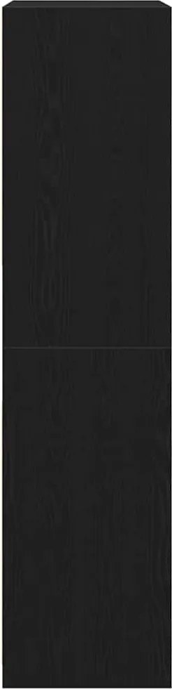 Šatní skříň Černý dub 100 x 50 x 200 cm Kompozitní dřevo 3329297