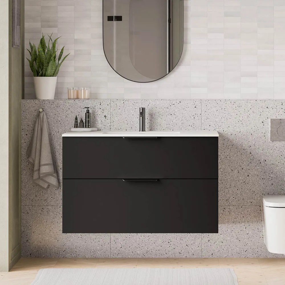 Duravit umyvadlo s umyvadlovou skříňkou TIM 100 cm