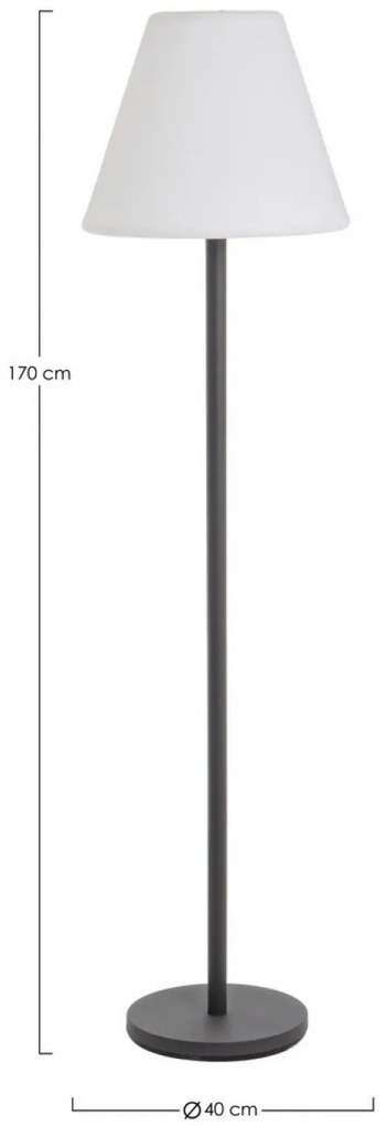 BIZZOTTO Zahradní solární stojací lampa LED s reproduktory 0827441