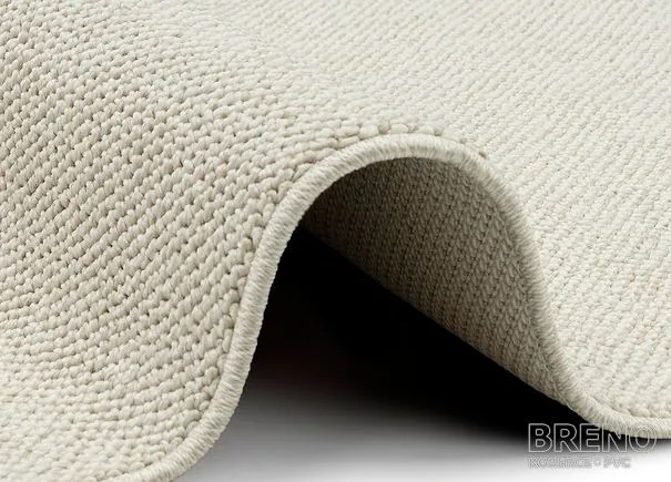 Breno Kusový koberec LOOM 4300 Cream, 140x200 cm, Bílá