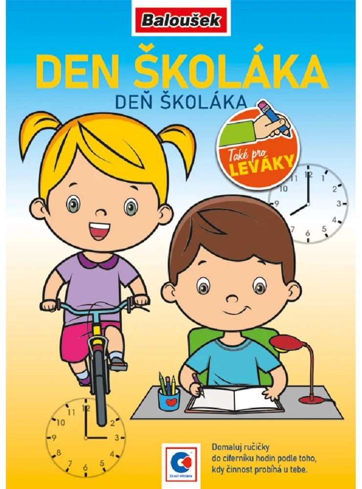 Baloušek - omalovánka A5, Den školáka