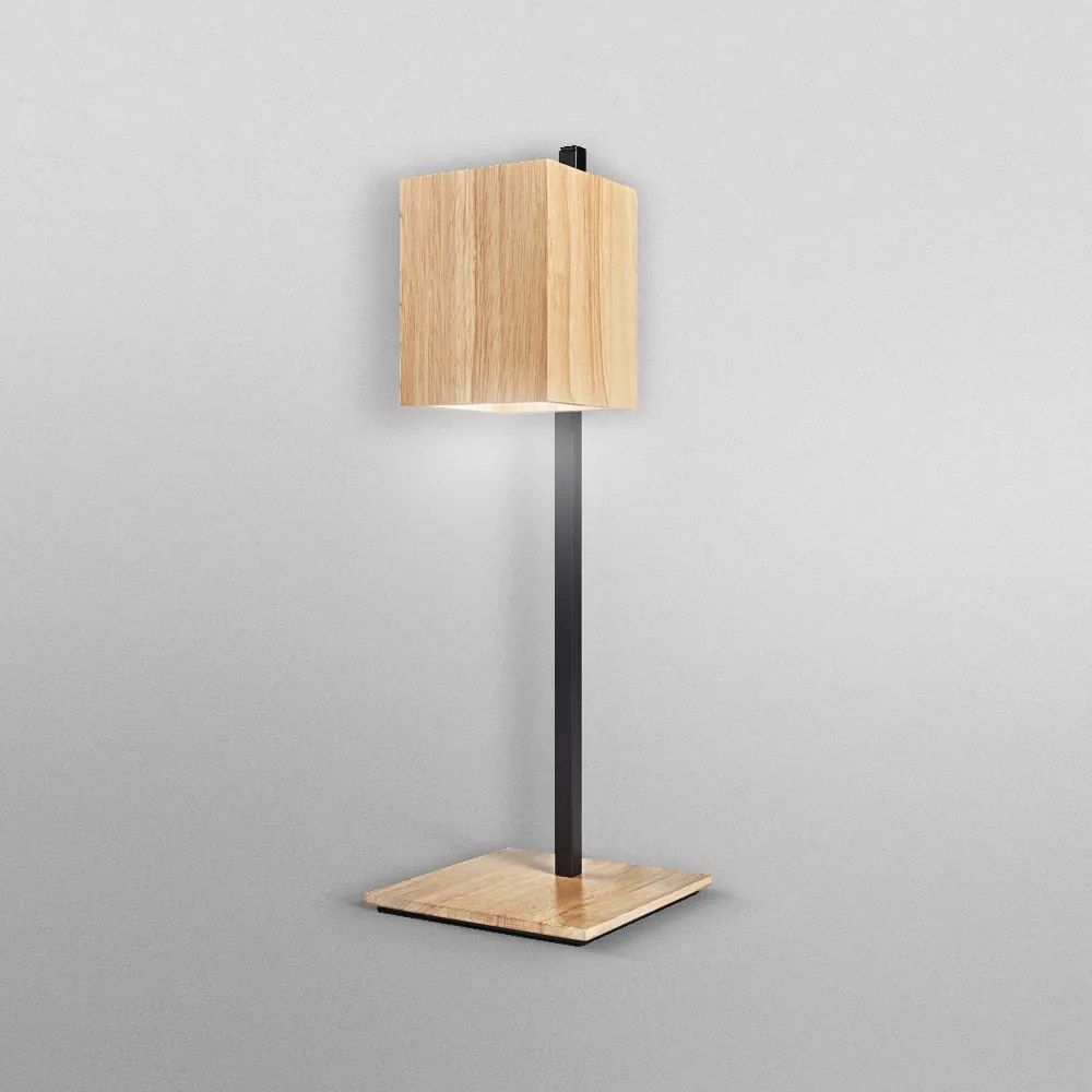 Chytrá WiFi stolní lampa DECOR WOOD TABLE, laditelná bílá