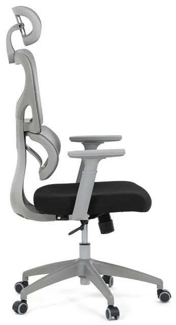 Autronic Kancelářská židle KA-K2081 Barva opěráku: Šedá