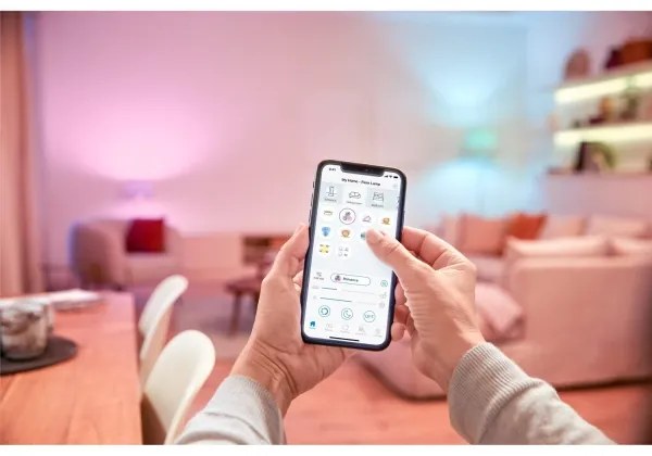 WiZ - LED RGBW Stmívatelná stolní lampa HERO LED/9W/230V 2200-6500K Wi-Fi