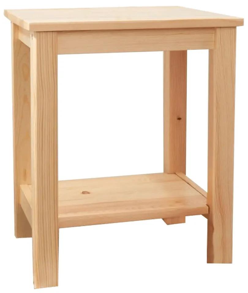 Tempo Kondela Noční stolek, dřevo / přírodní, FOSIL