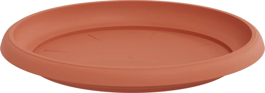 Květináče 6 ks Cihlově červená Ø 30 x 25 cm Plast 3403272