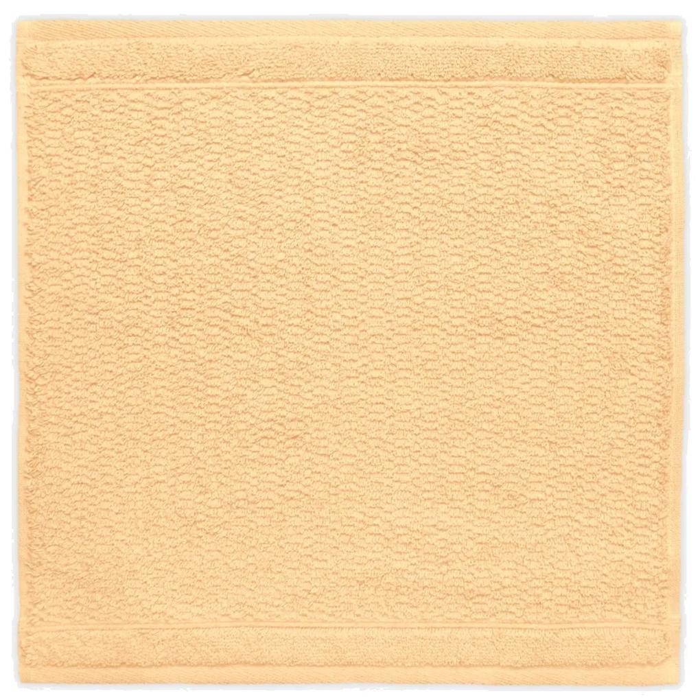 PEARL ručník 30 x 30 cm, žlutá