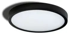LED stropní svítidlo Malta R 23 3000K černé